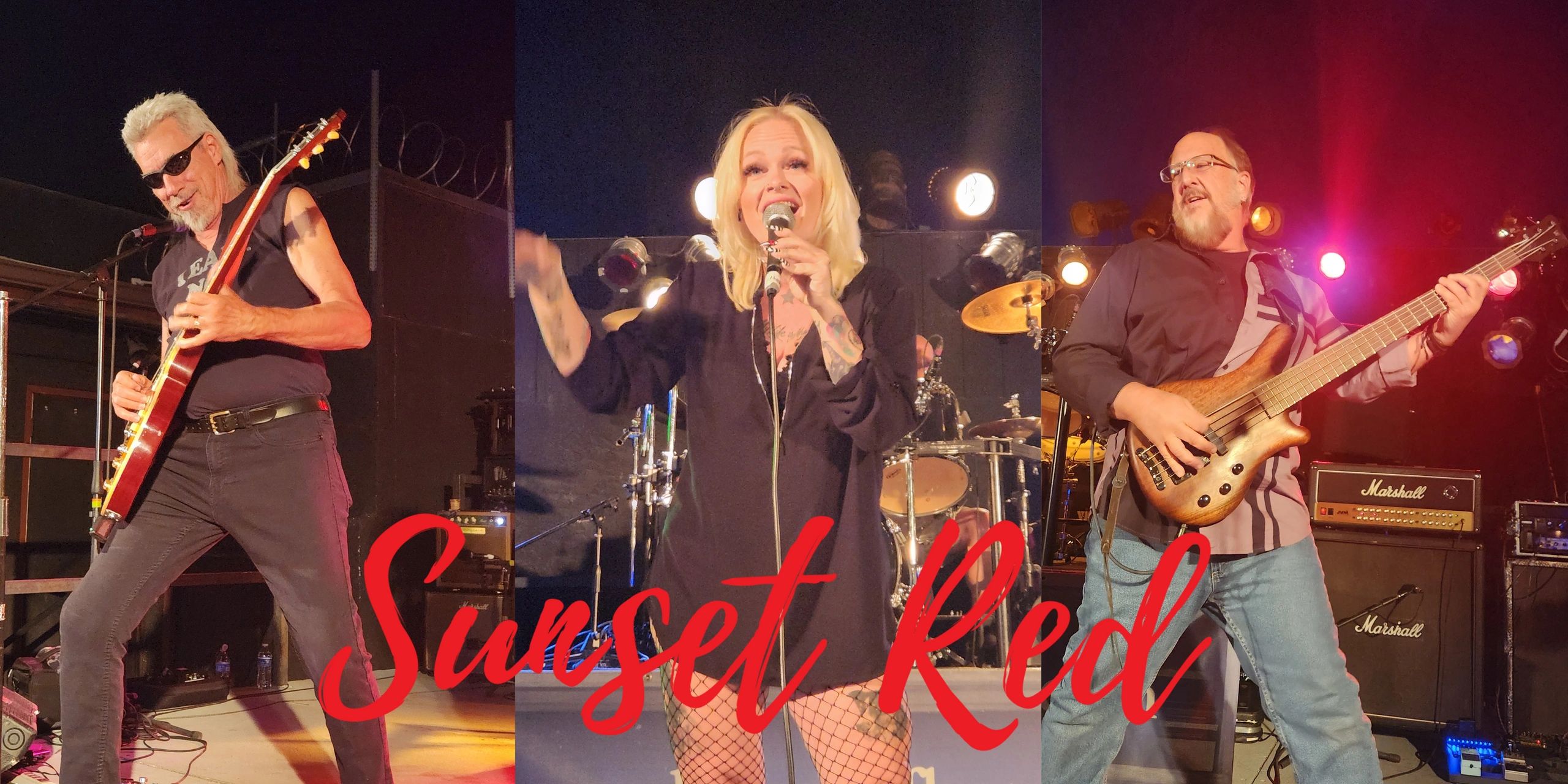Live Music Band | Sunset Red