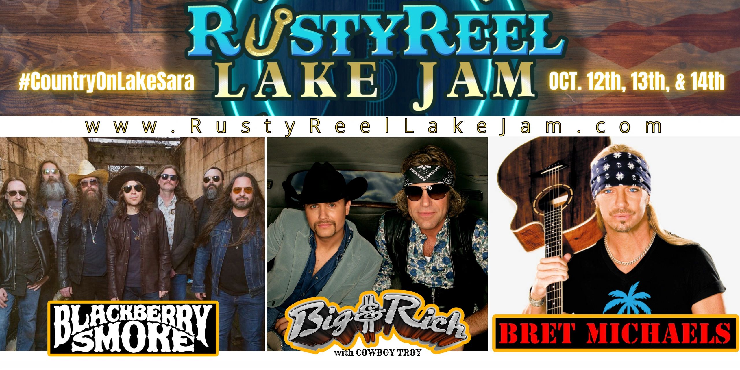 Country Music Festival - Rusty Reel Lake Jam