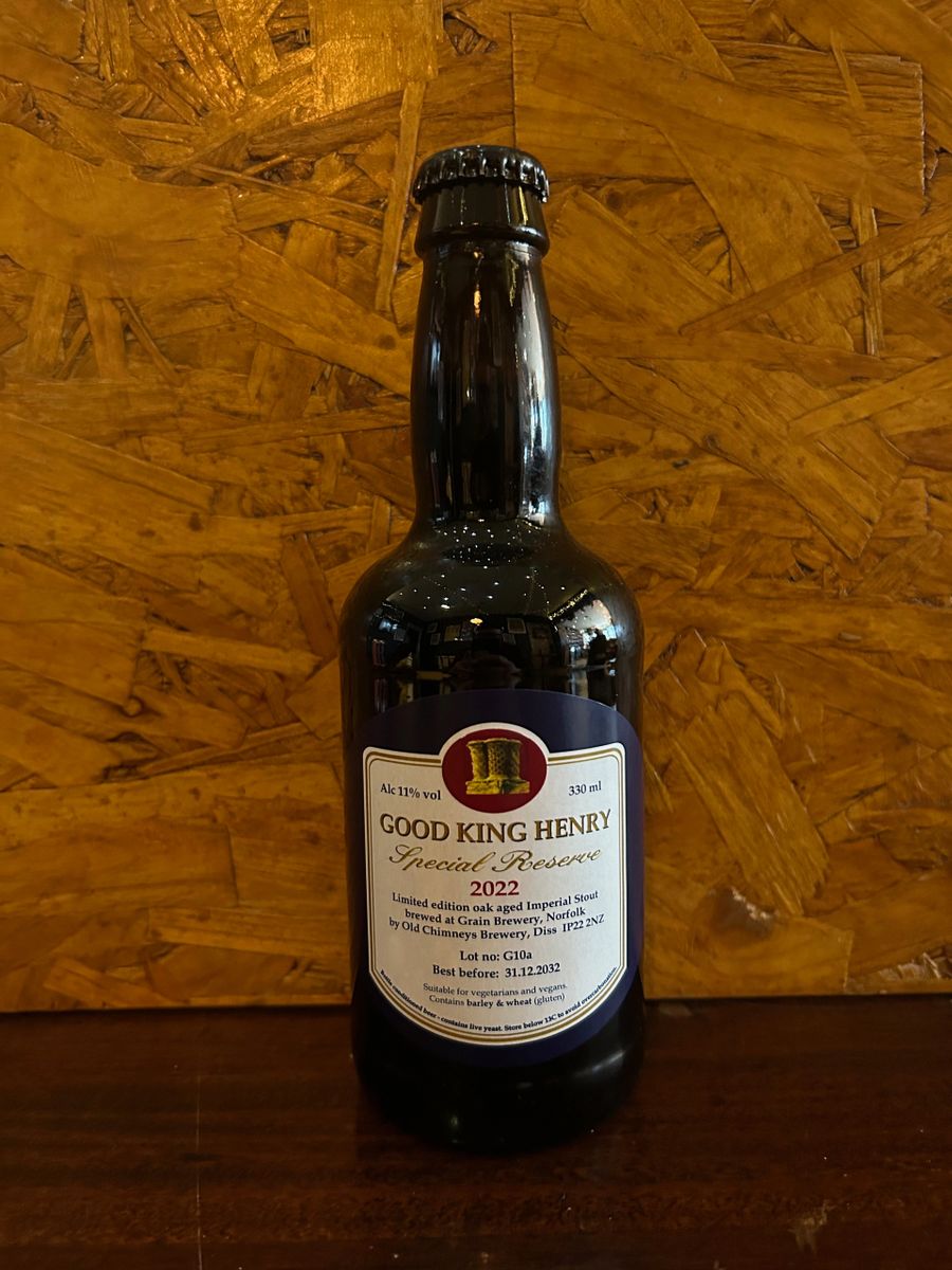 Old Chimney Brewery | Good King Henry Special Reserve 2022 Imperial ...