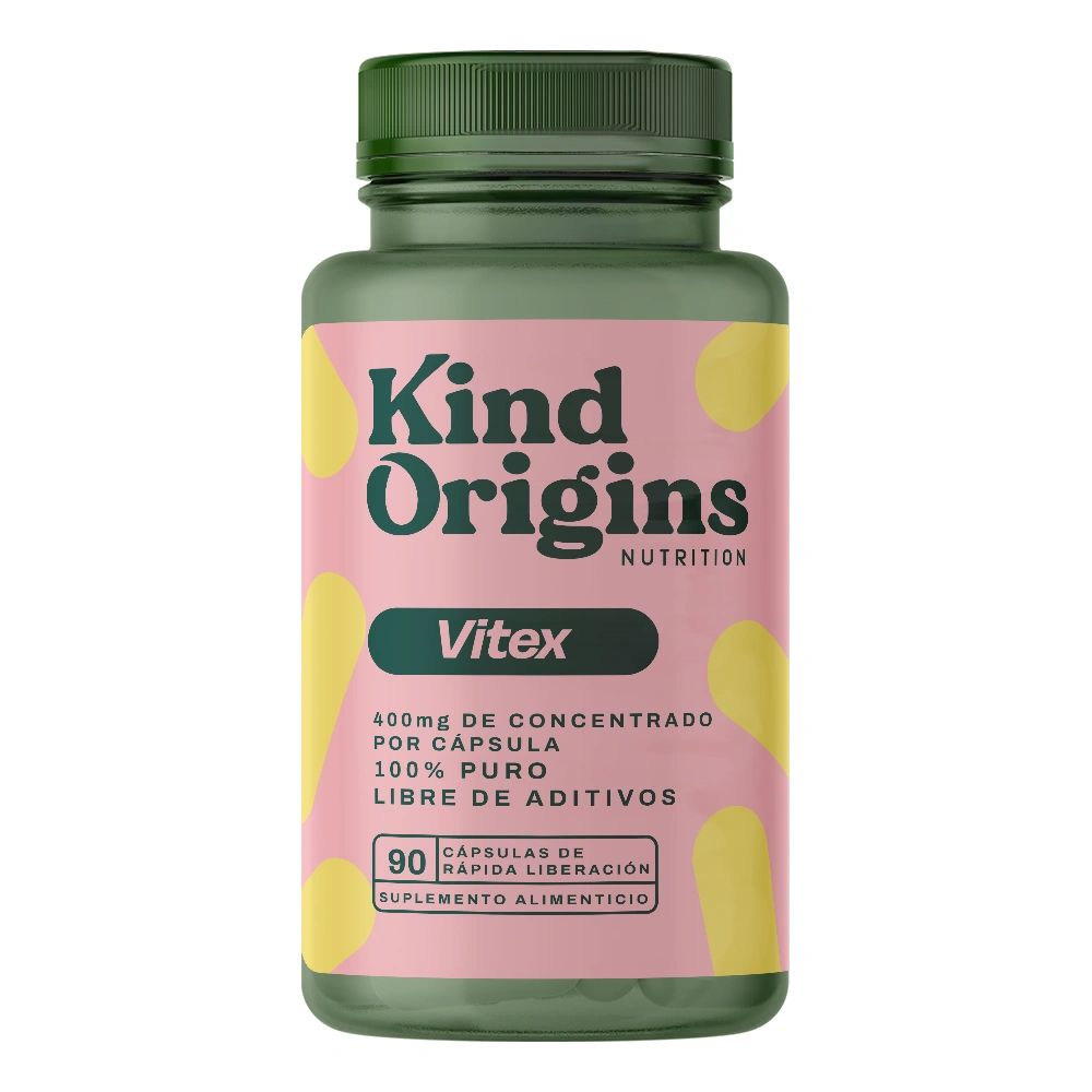 Kind Origins Vitex Agnus Castus 400mg | Sauzgatillo Vitex Berry Chaste ...