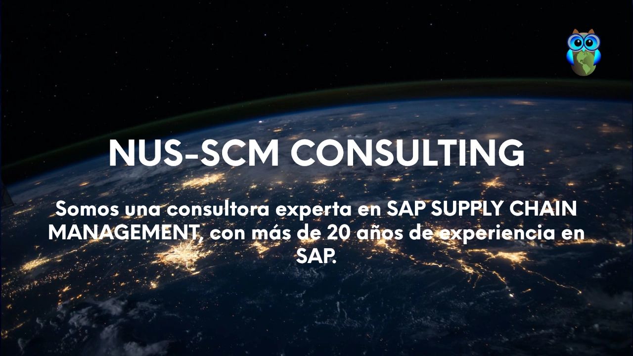 NUS -SCM CONSULTING