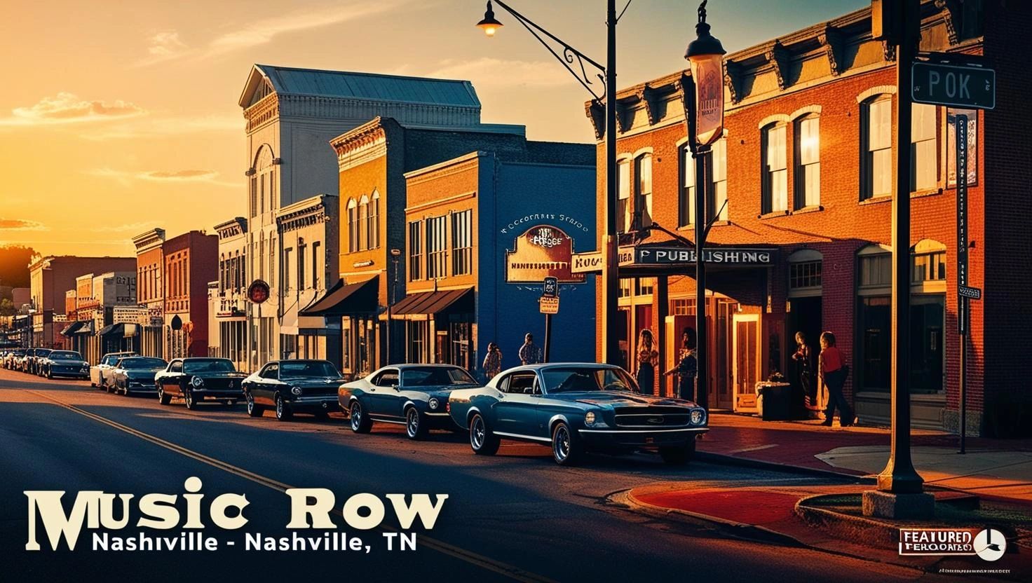 Music Row Nashville, TN