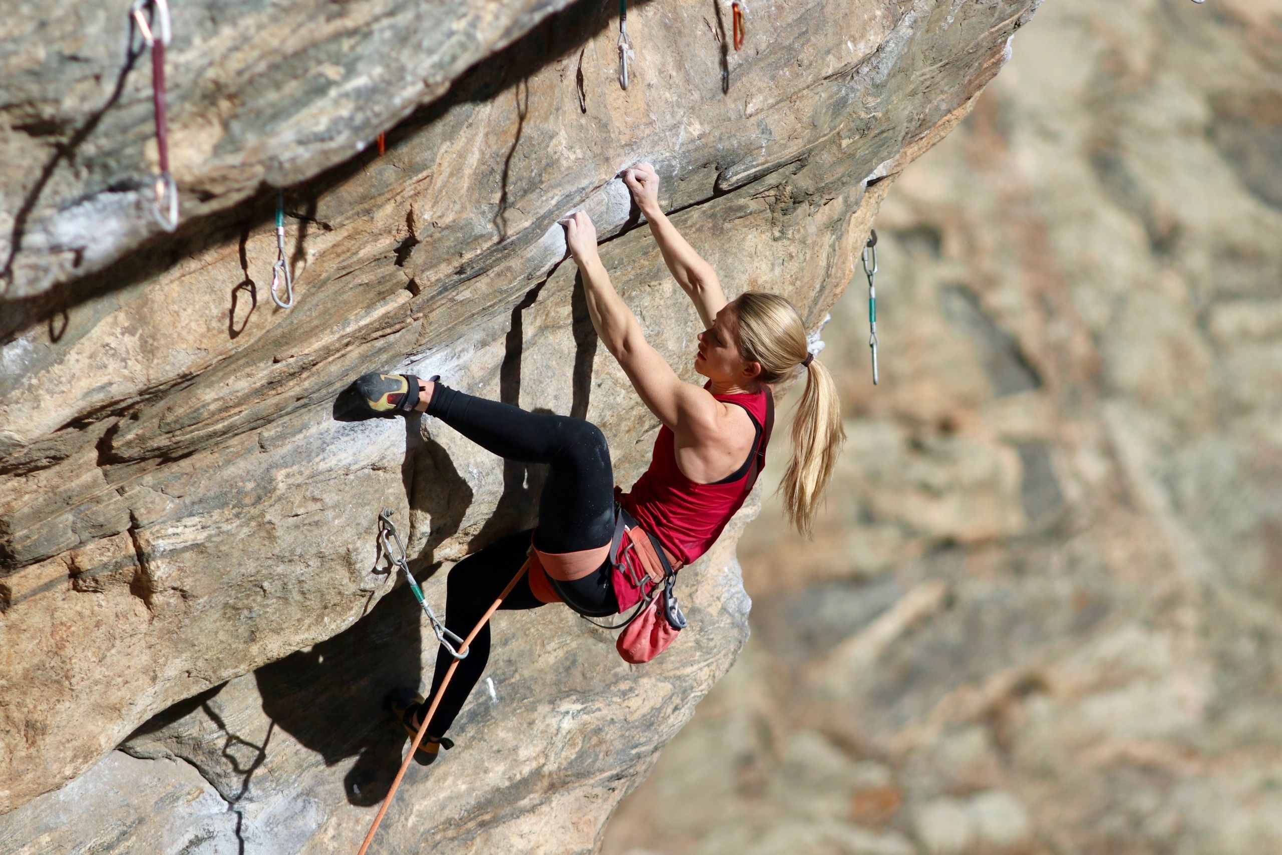 Rock Climbing Clear Creek Canyon