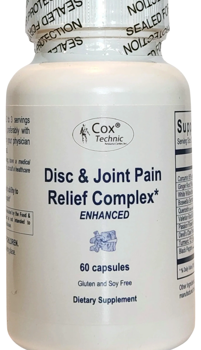 Disc & Joint Pain Relief Complex Enhanced - 60 capsules - #44E