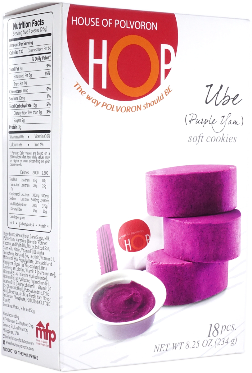 HOP Purple Yam Polvoron