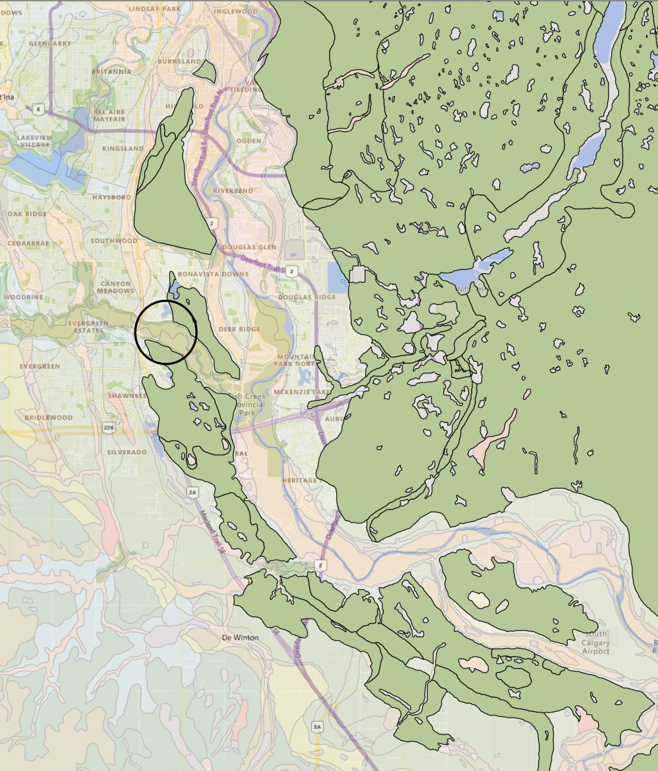 The Geology of the Crossfield Formation Till