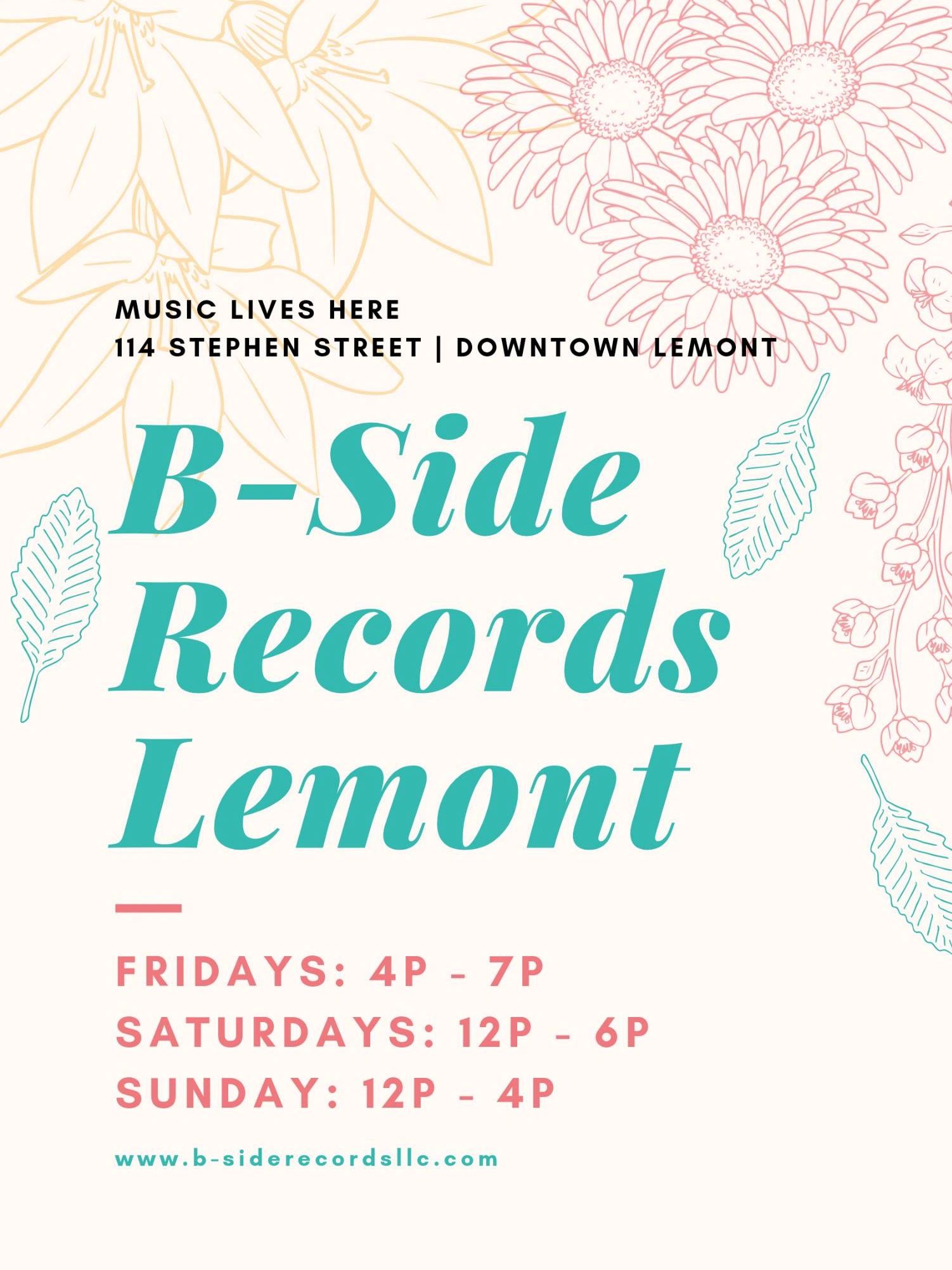 B-Side Records - Vinyl Records - Lemont, Illinois
