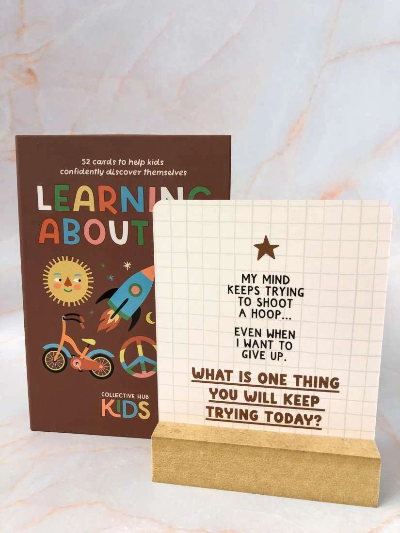 Learning About Me Flash Cards