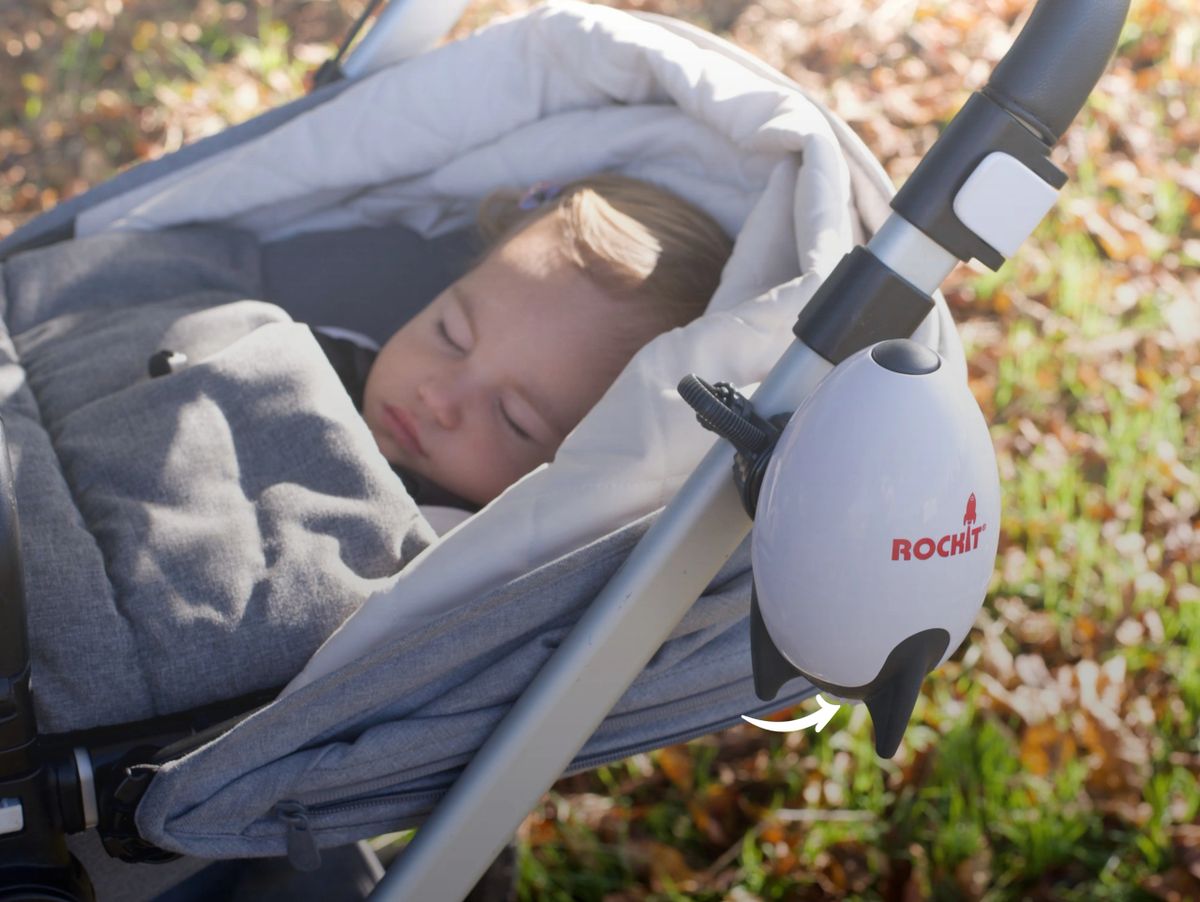 The Rockit Rocker MK2 Rechargeable Pram & Stroller Rocker