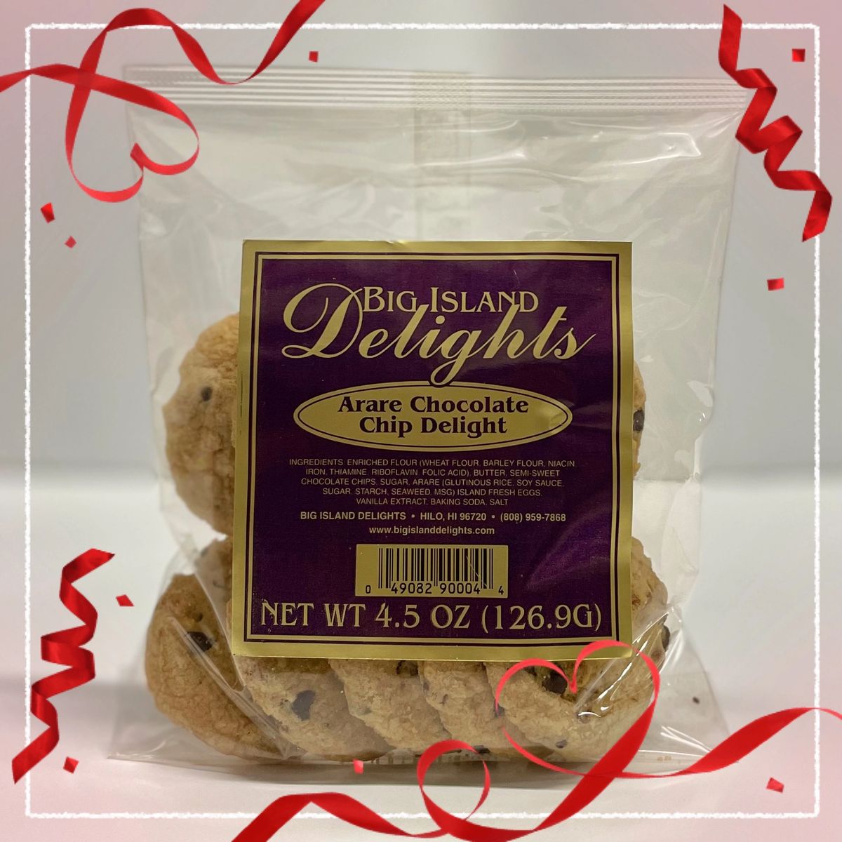 Arare Chocolate Chip Cookies