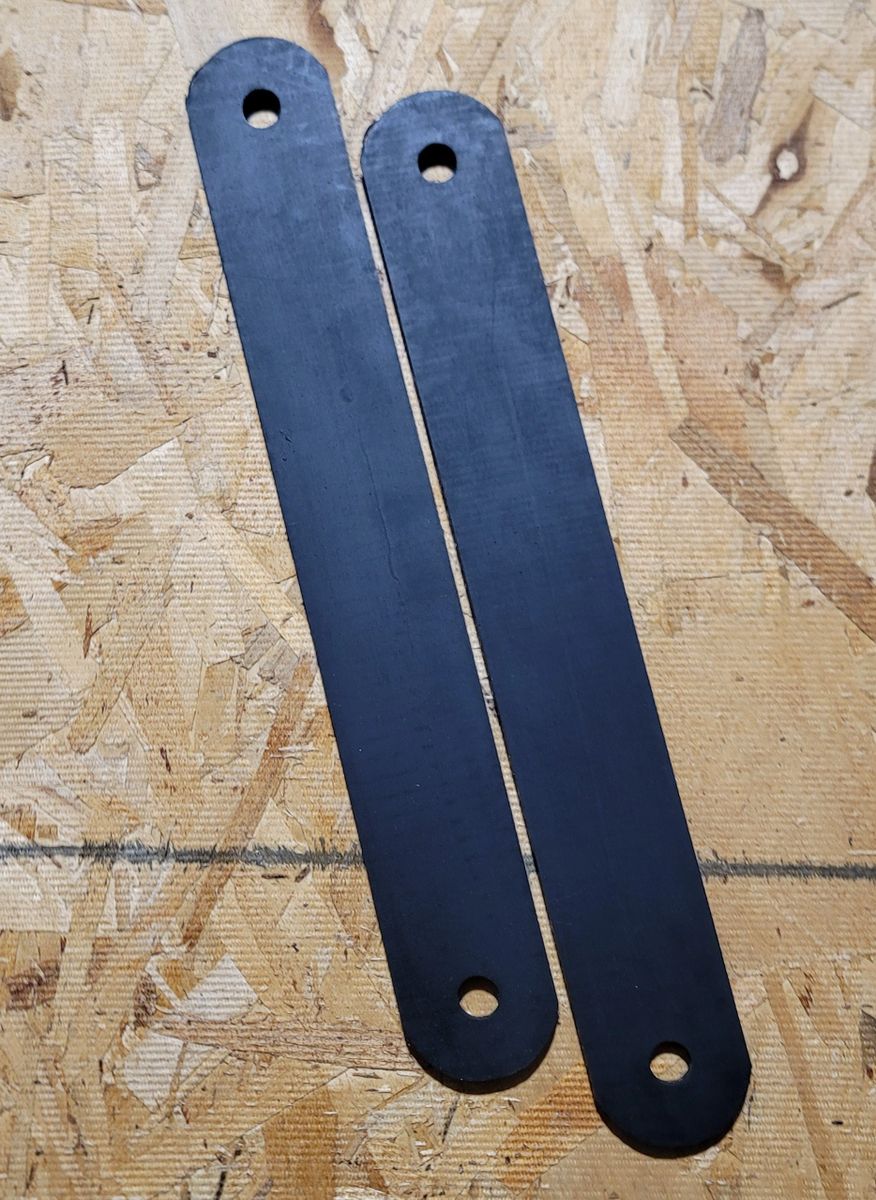 12"x2" Reinforced Rubber Target Straps Only Pair