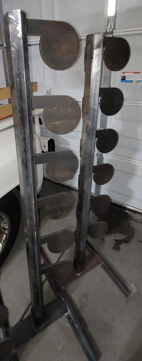 ATS Dueling Tree Standard Upright & Base Pistol Rated to .45ACP