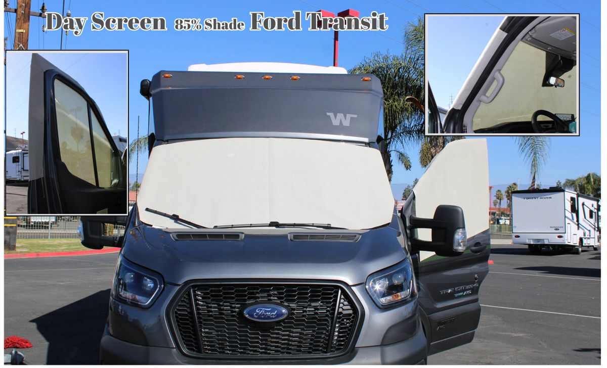 Day Screen Shade Ford Transit 2014-2025