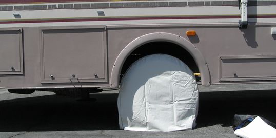 RV and Off Road - Towed Vehicle Cover, Motorhome Bra, Protect a Tow ...