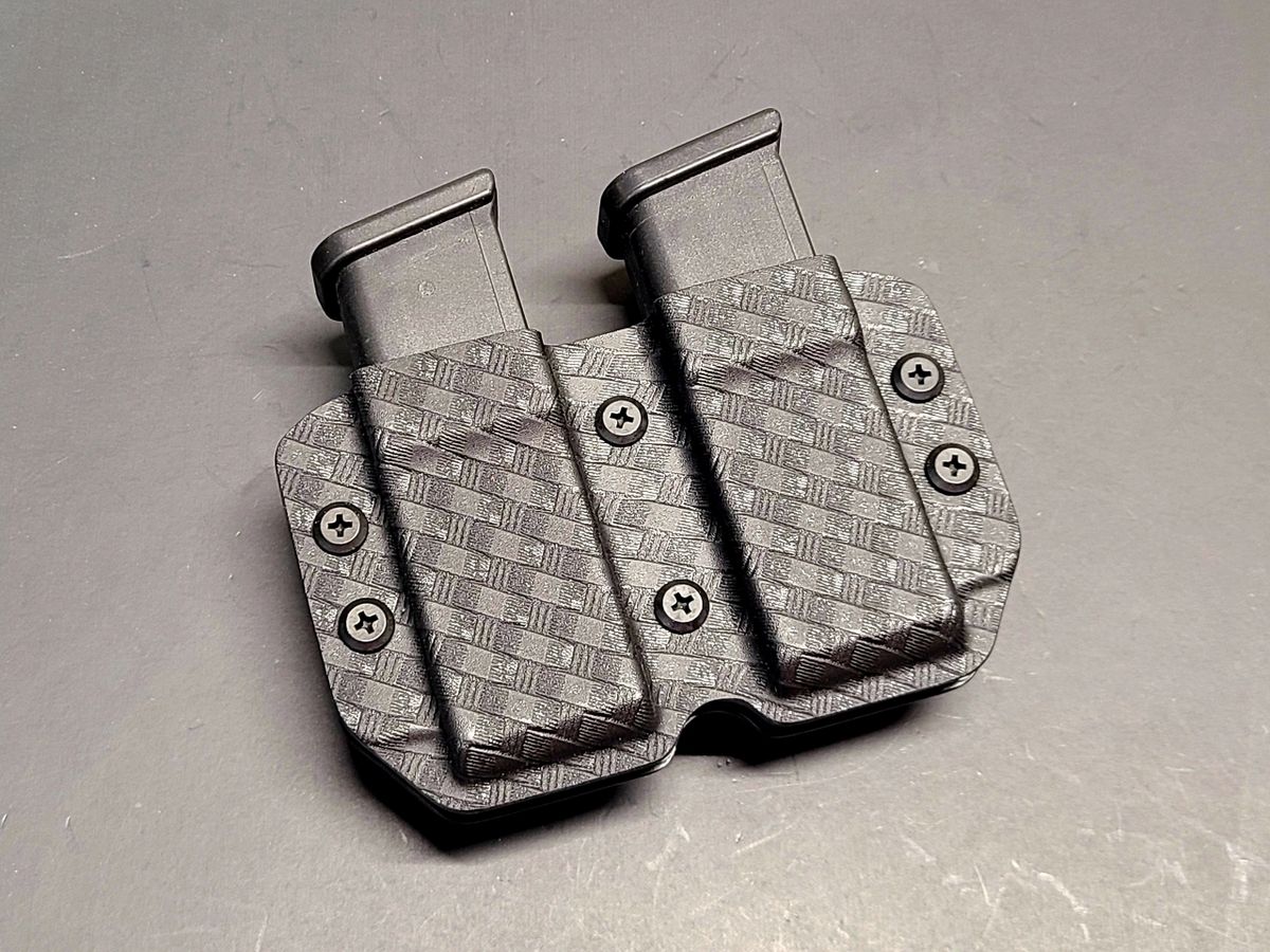 Dual OWB (DOUBLE STACK) Magazine Carrier w/ Dual MRDs