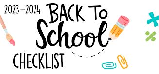 Welcome Back to School Check-in