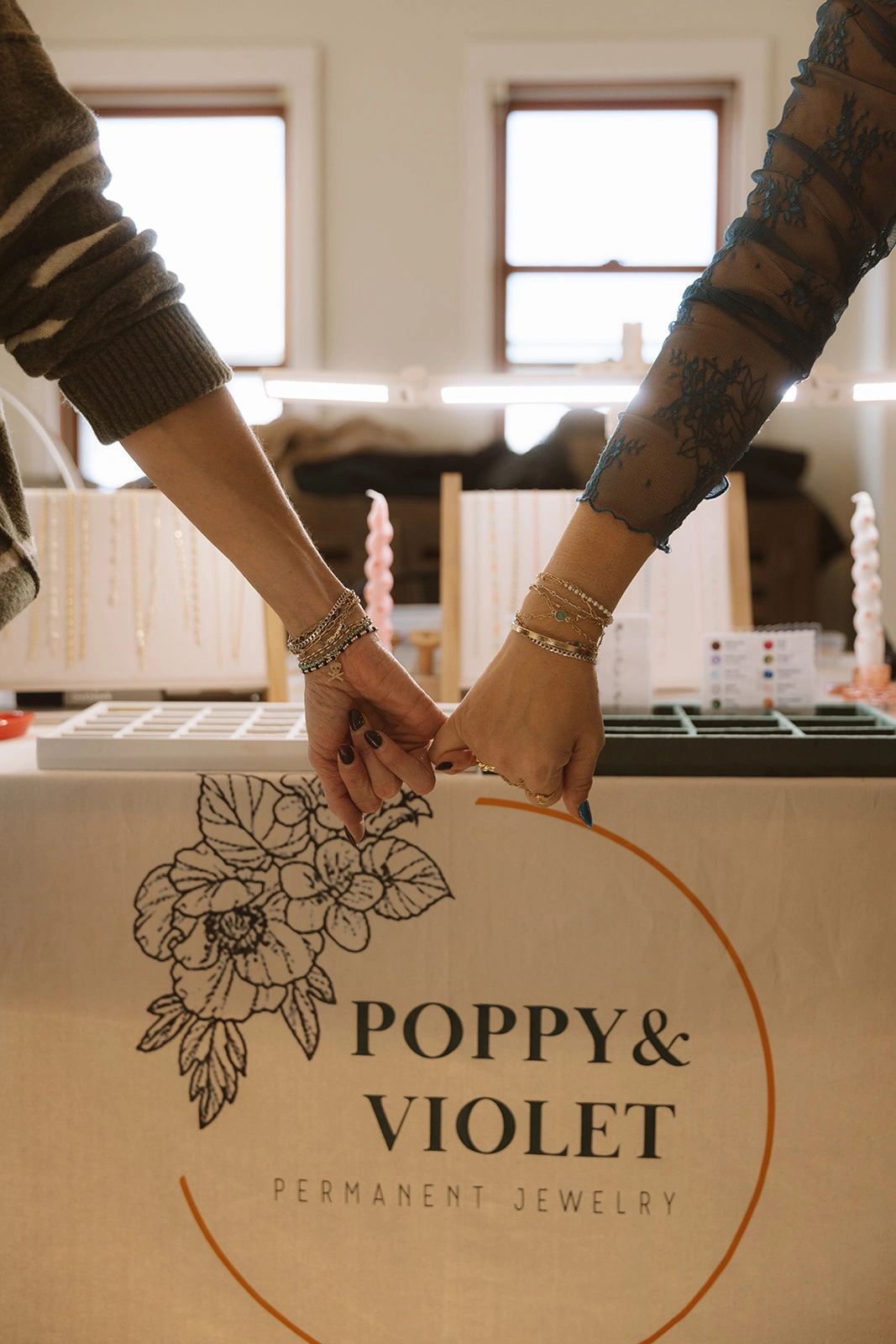 Shop the Best Selection of Permanent Jewelry at Poppy & Violet