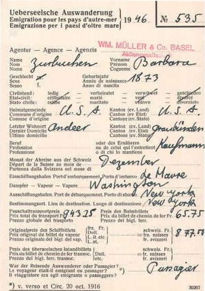 Genealogy Records - Swiss Center of North America | Swiss Center of ...