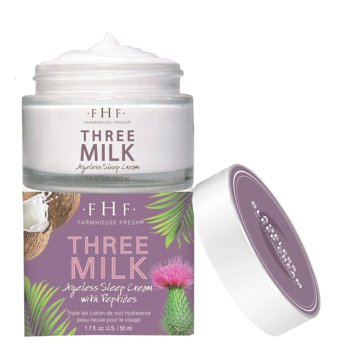 Three Milk Ageless Sleep Cream