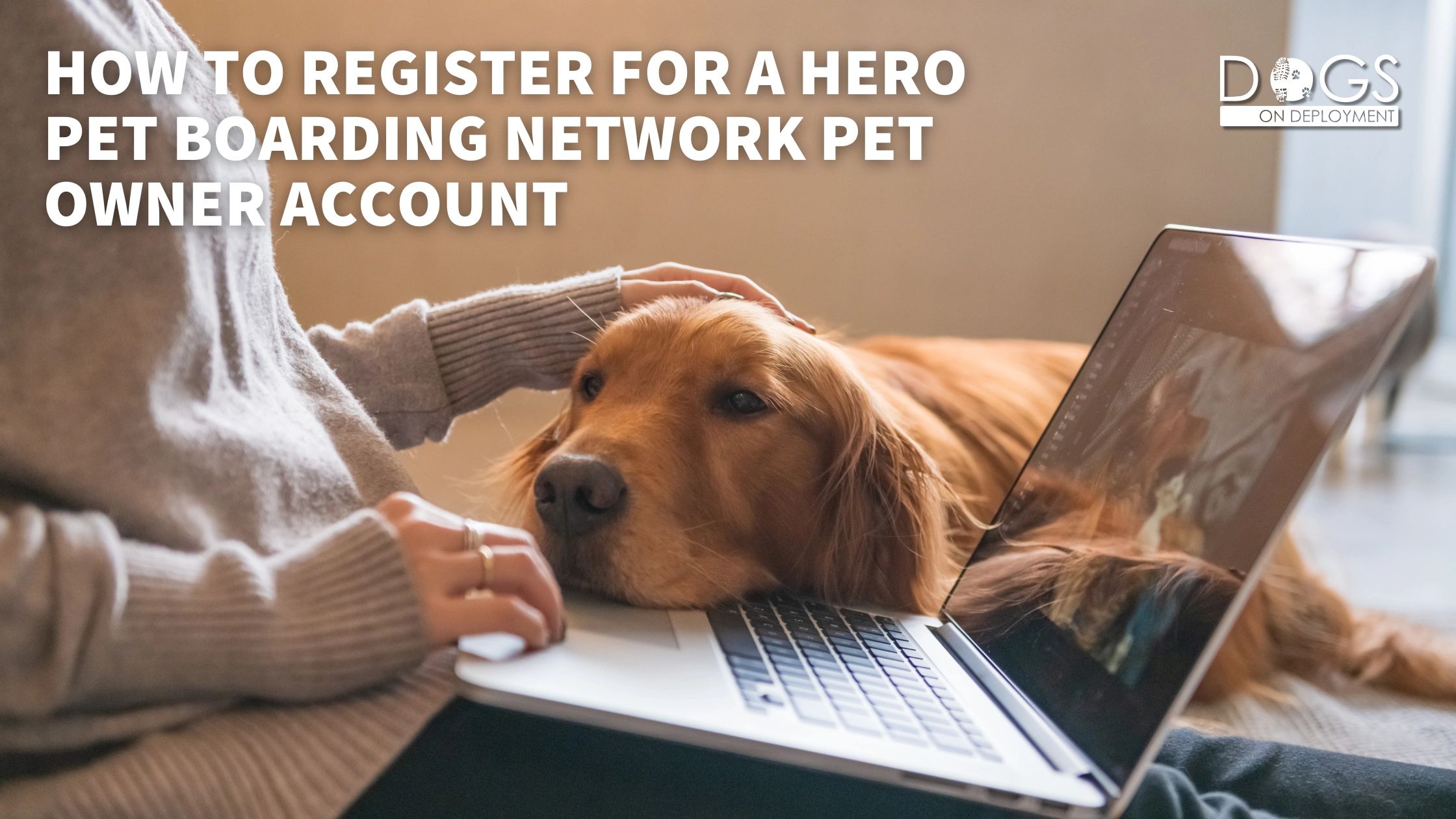 How to Register for a Hero Pet Boarding Network Pet Owner Account