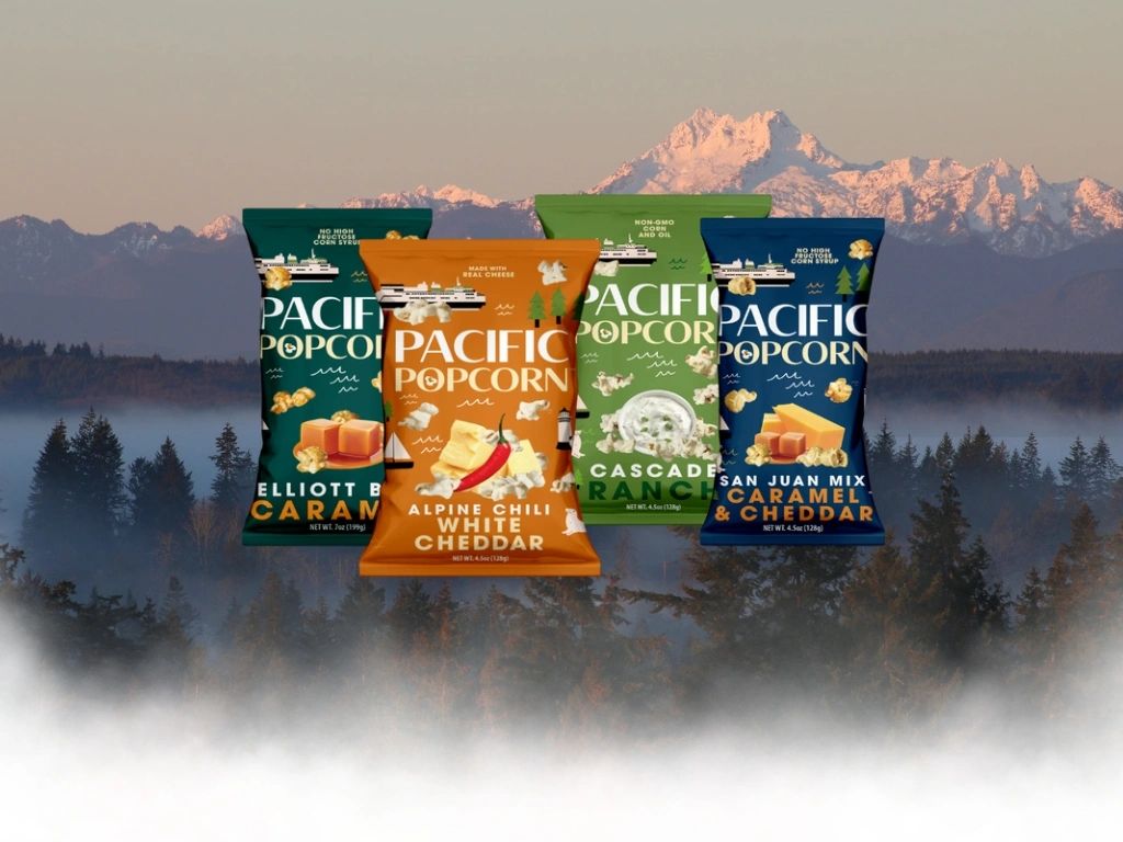 Pacific Popcorn™ - Caramel Popcorn , Cheddar Cheese Popcorn ...
