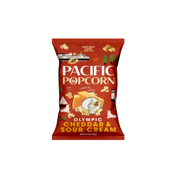 Pacific Popcorn - Olympic Cheddar & Sour Cream