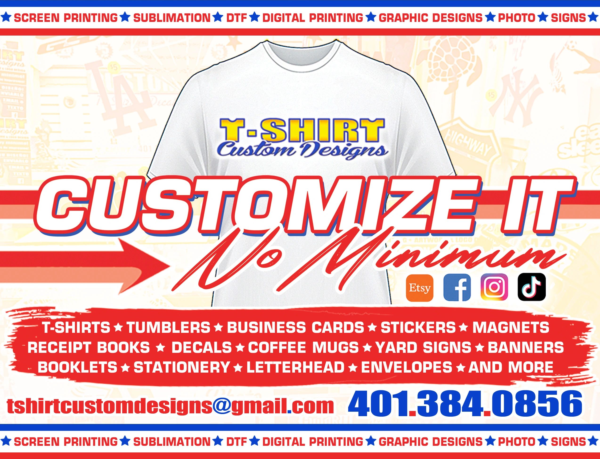 Custom Shirt Printing Services | T-Shirt Printing