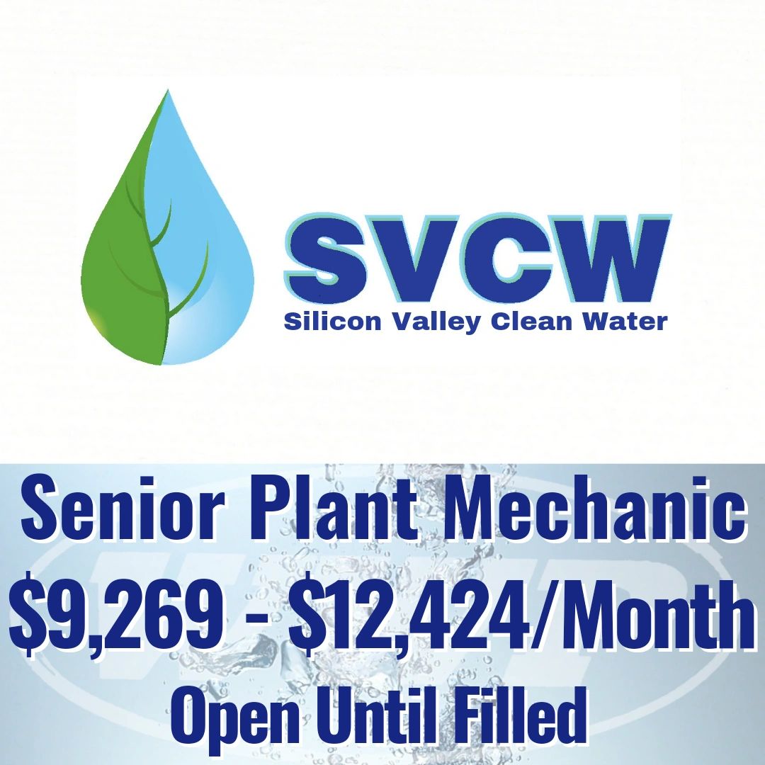 Senior Plant Mechanic/ Silicon Valley Clean Water