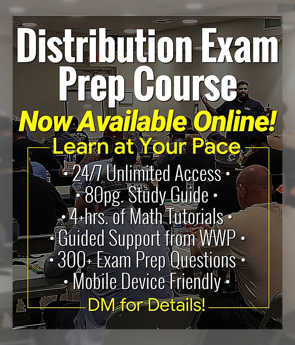Online Distribution Exam Prep Course