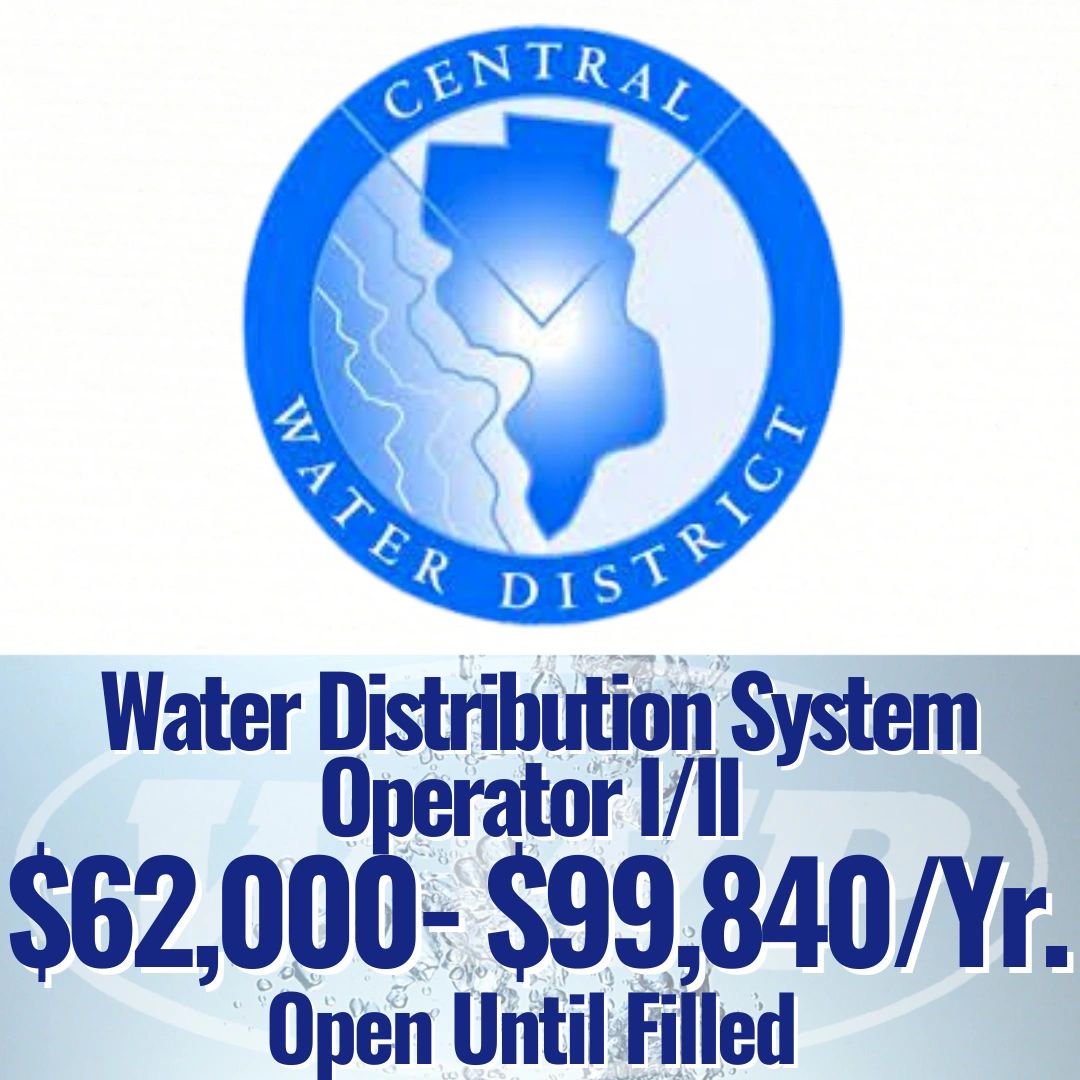 Water Distribution System Operator I/II- Central Water District