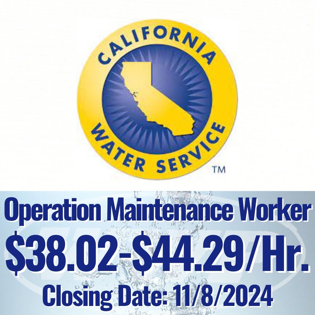 Operation Maintenance Worker / California Water Service
