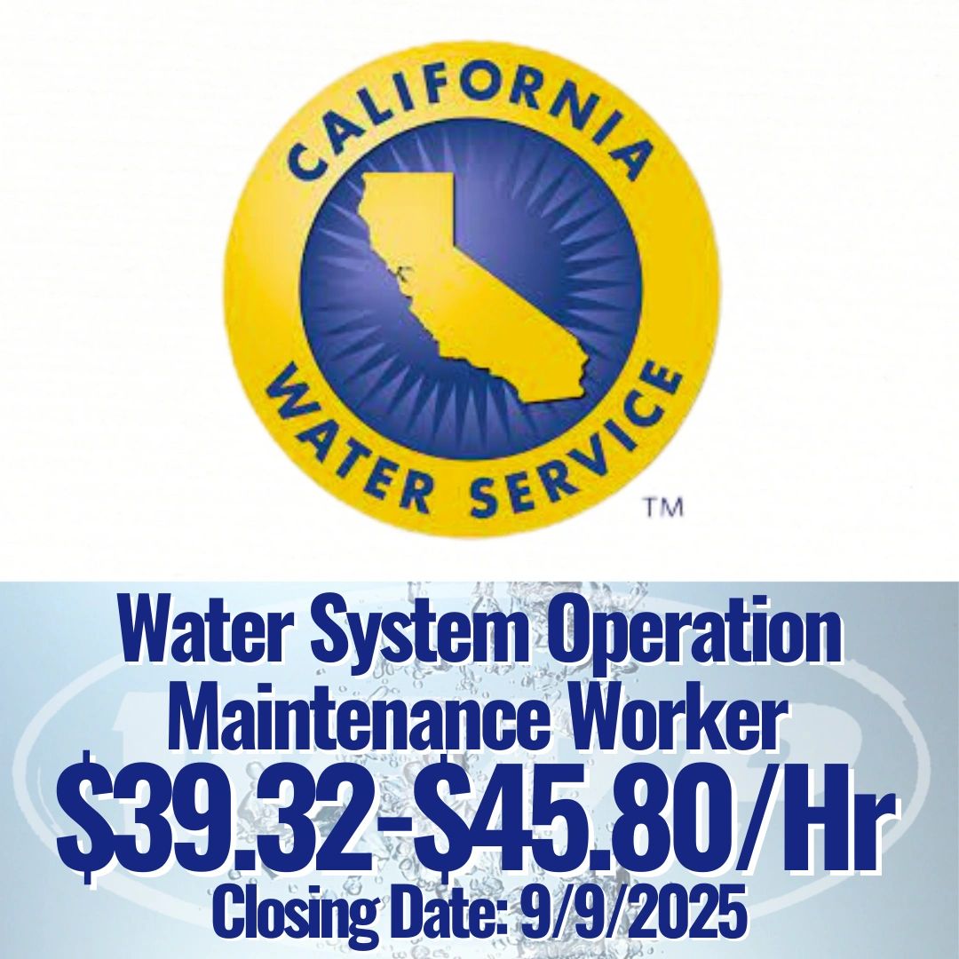 Water System Operation Maintenance Worker / Cal Water Service