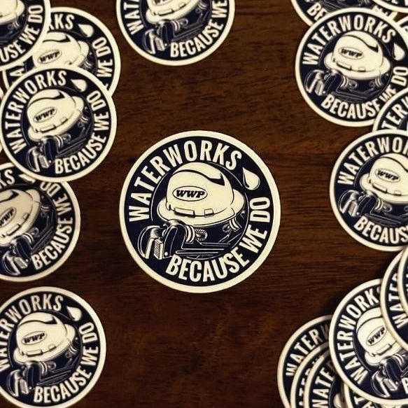 "WWBWD" Stickers
