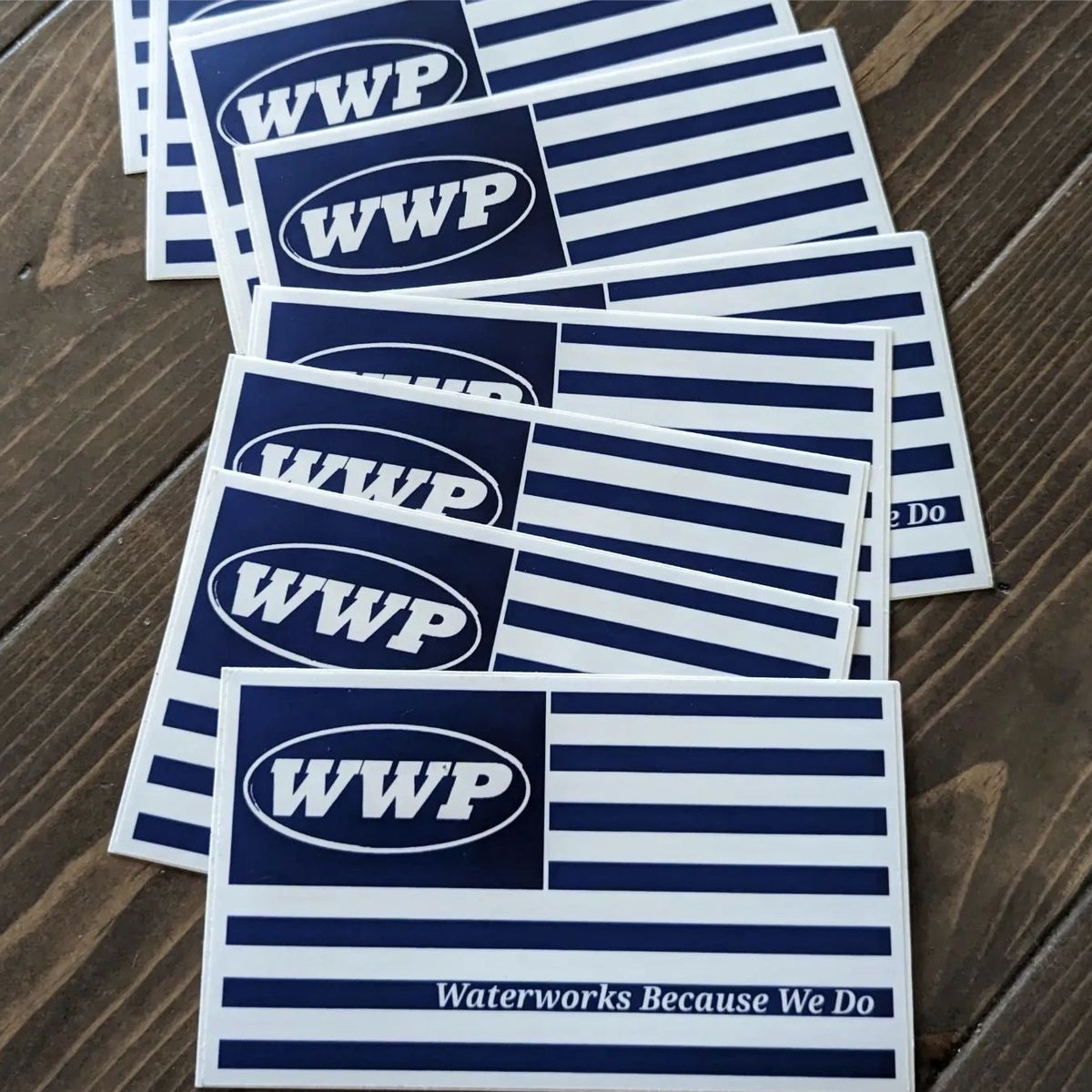 WWP Flag Stickers