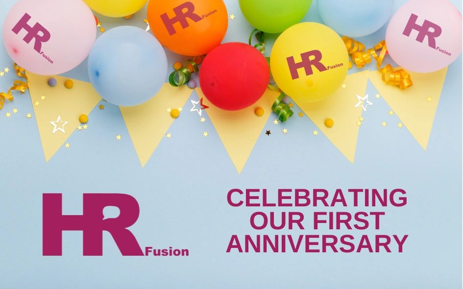 Celebrating the first year of HR Fusion Ltd