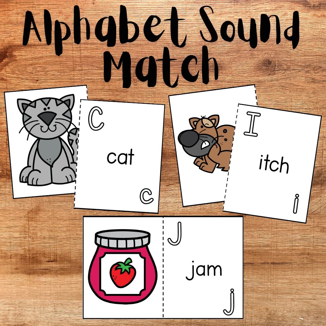 Alphabet Sound Matching Cards