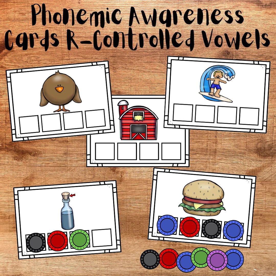 Phonemic Awareness Cards R-Controlled Vowels