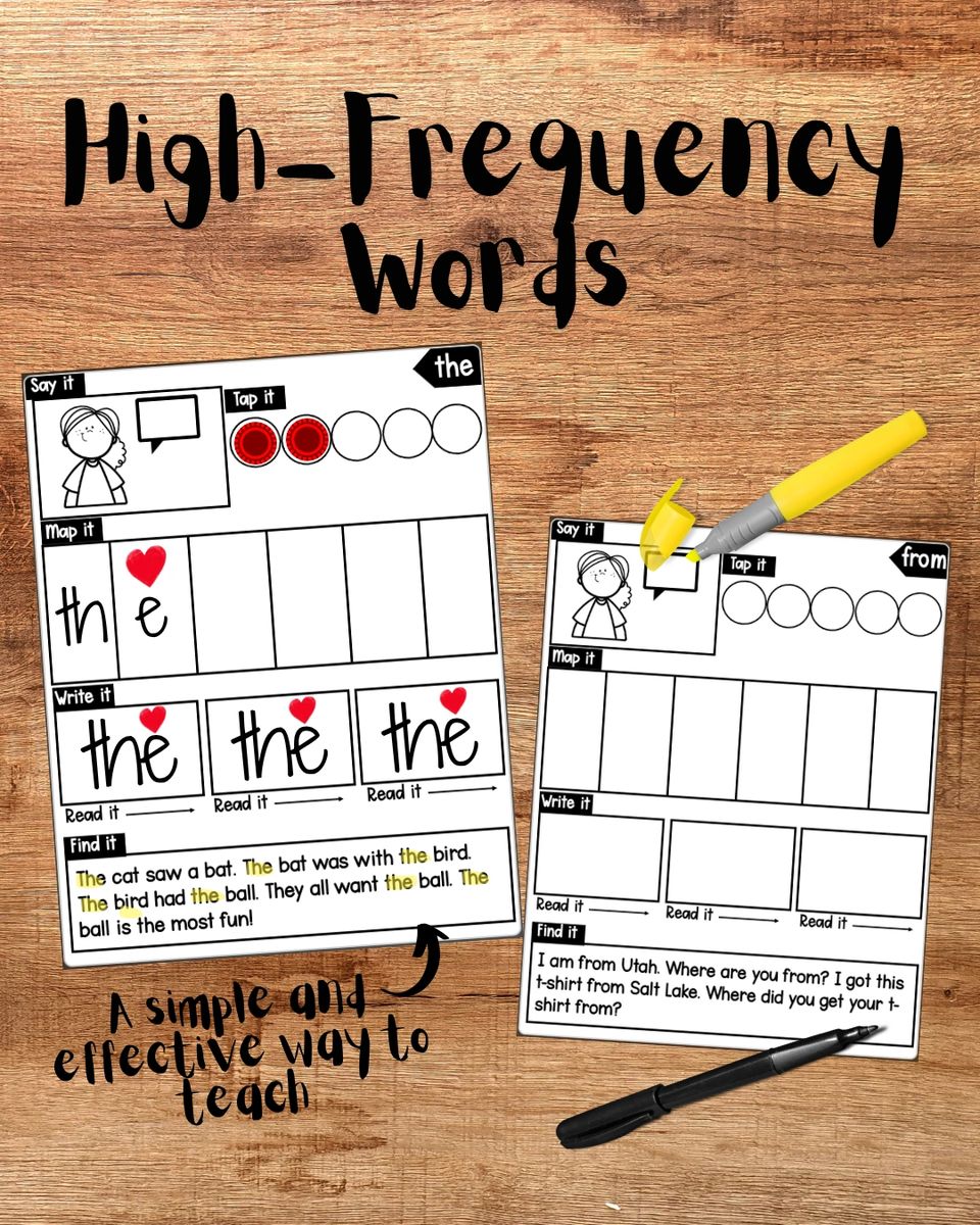 Your Guide to Teach High Frequency Words: 107 Zeno Words