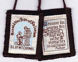 Best Brown Scapular 100 Wool