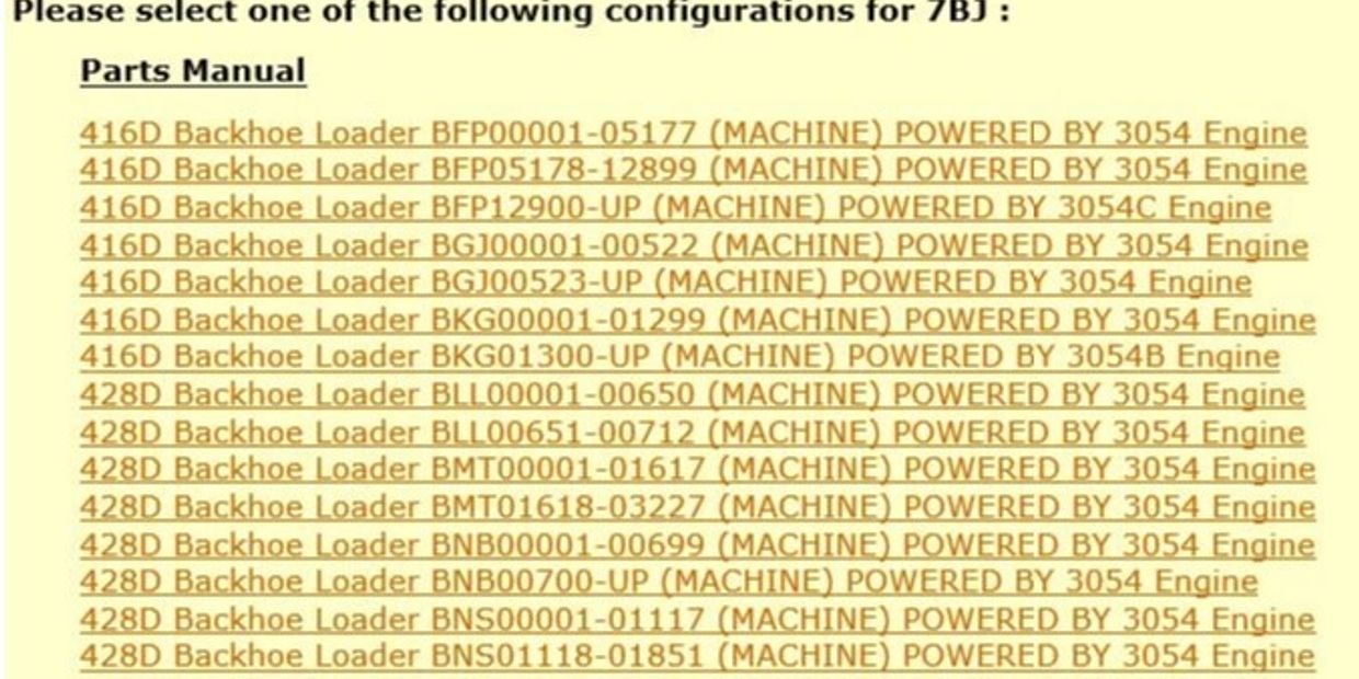 CAT 3054C Engine - Caterpillar, 3054c, Caterpillar, Cat