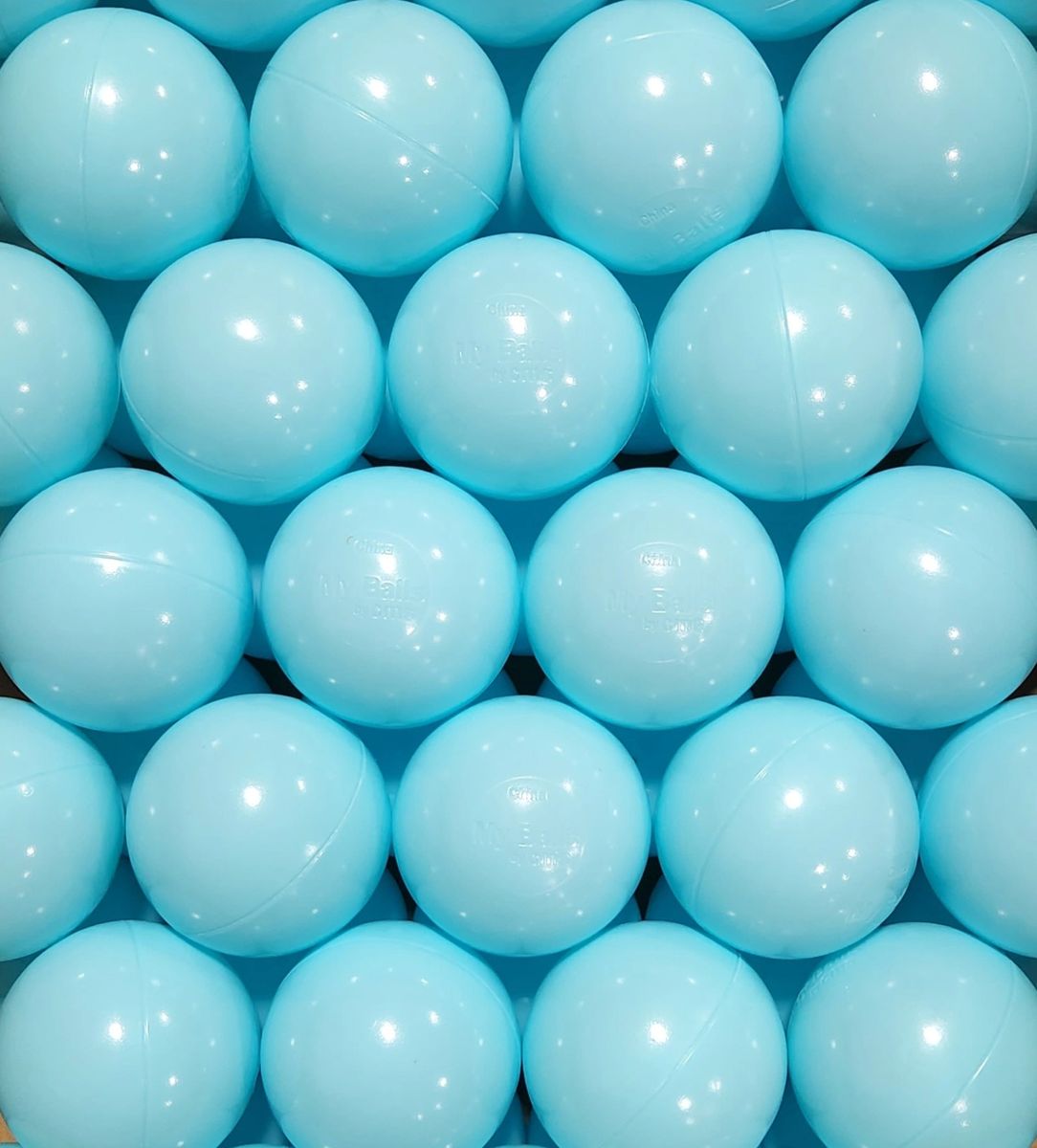 Bubble-Blue ( Light-Pastel Blue ) Color Jumbo 3" HD Commercial Grade ...