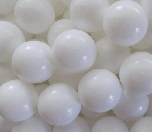 Snow-White ( Paper-White ) Color Jumbo 3" Commercial Grade Balls