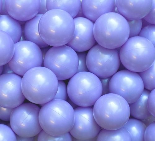 Macaroon-Purple ( Lavender ) Color Jumbo 3" Commercial Grade Ball Pit Balls