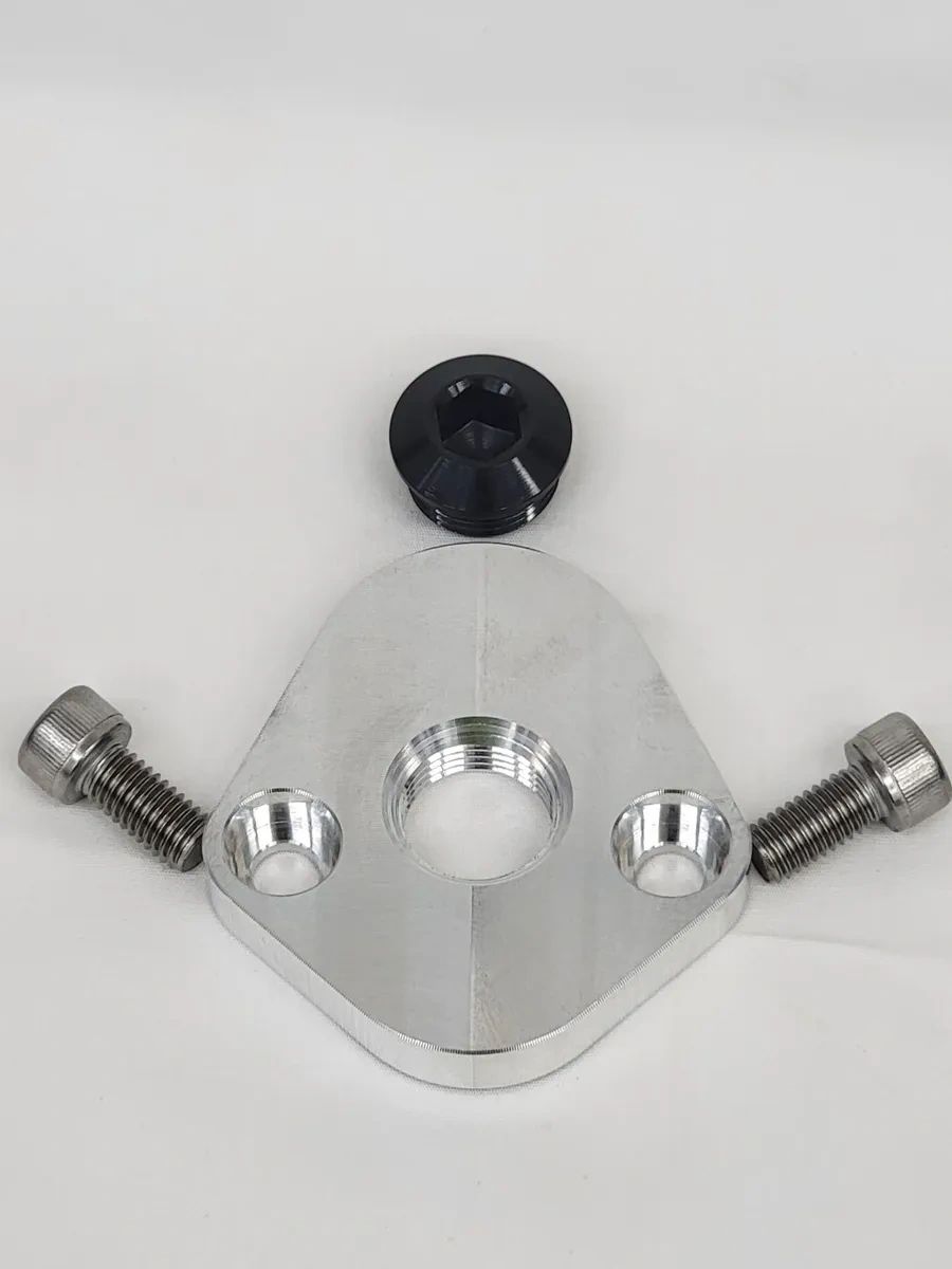 LDP BILLET FUEL PUMP/CCV BLOCK OFF PLATE