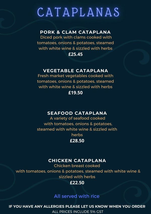 Our Menu | Mano's Bistro