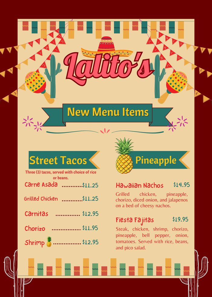 Authentic Mexican Takeout at Lalito's
