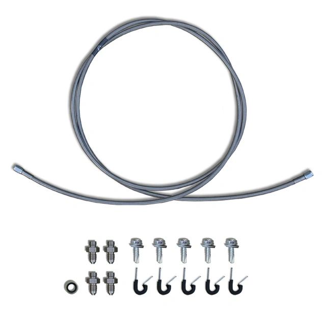 RDP XTREME: STAINLESS STEEL BRAIDED ARB AIR LOCKER HOSE KIT