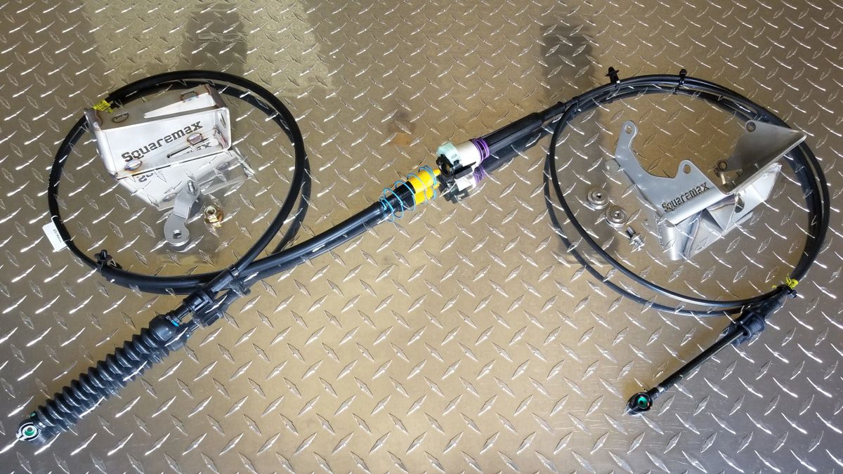 SQUAREMAX: '01-'05 ALLISON 5-SPEED TRANSMISSION SHIFT CABLE BRACKET KIT