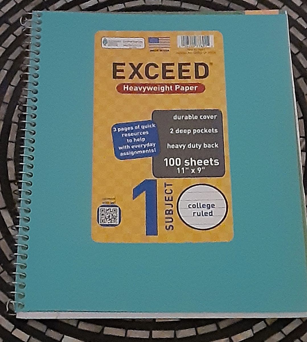 EXCEED - Heavyweight Paper Notebook