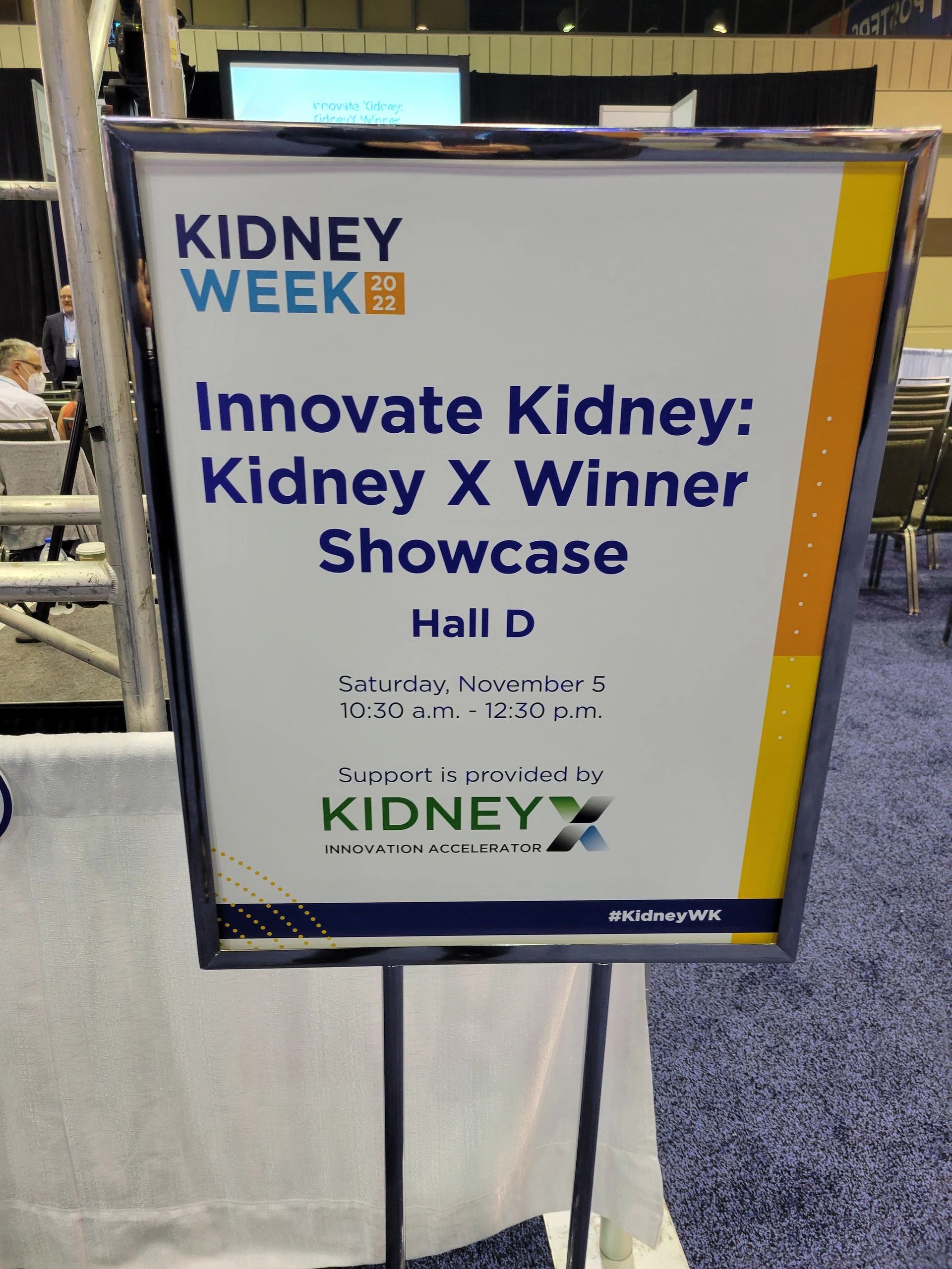 Qidni's CEO presented at 2022 ASN Kidney Week in Orlando
